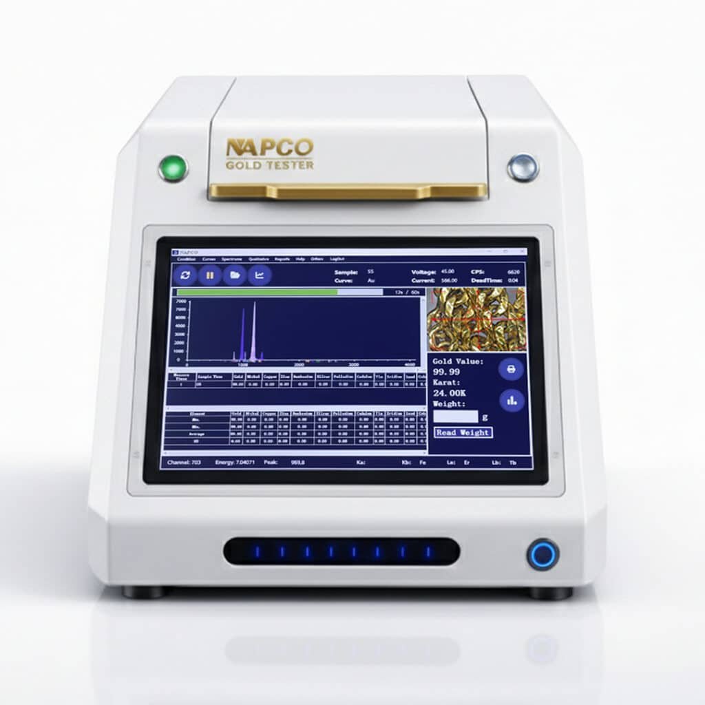 Gold Testing Machine & Gold Purity Tester | Napco XRF